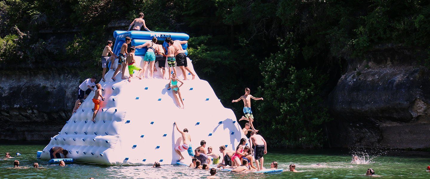 Glacier Extreme | Superyacht Floating Climbing Wall & Slide