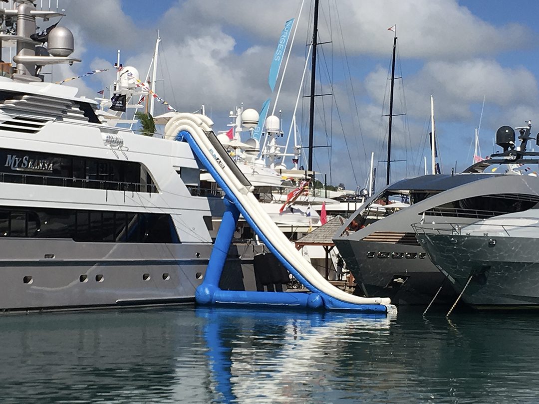 Self Lifting Yacht Slides | Custom Superyacht Toys | FunAir