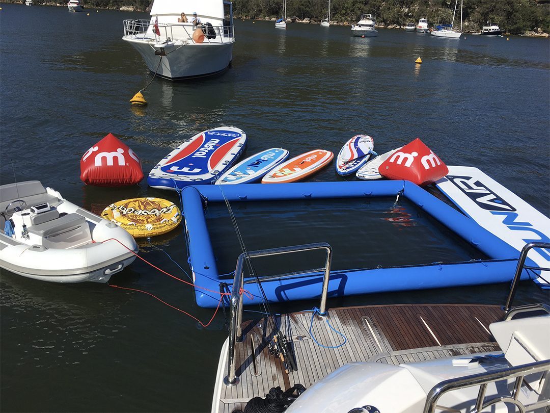 Superyacht Netted Sea Pool | Inflatable Lagoon Pool | FunAir