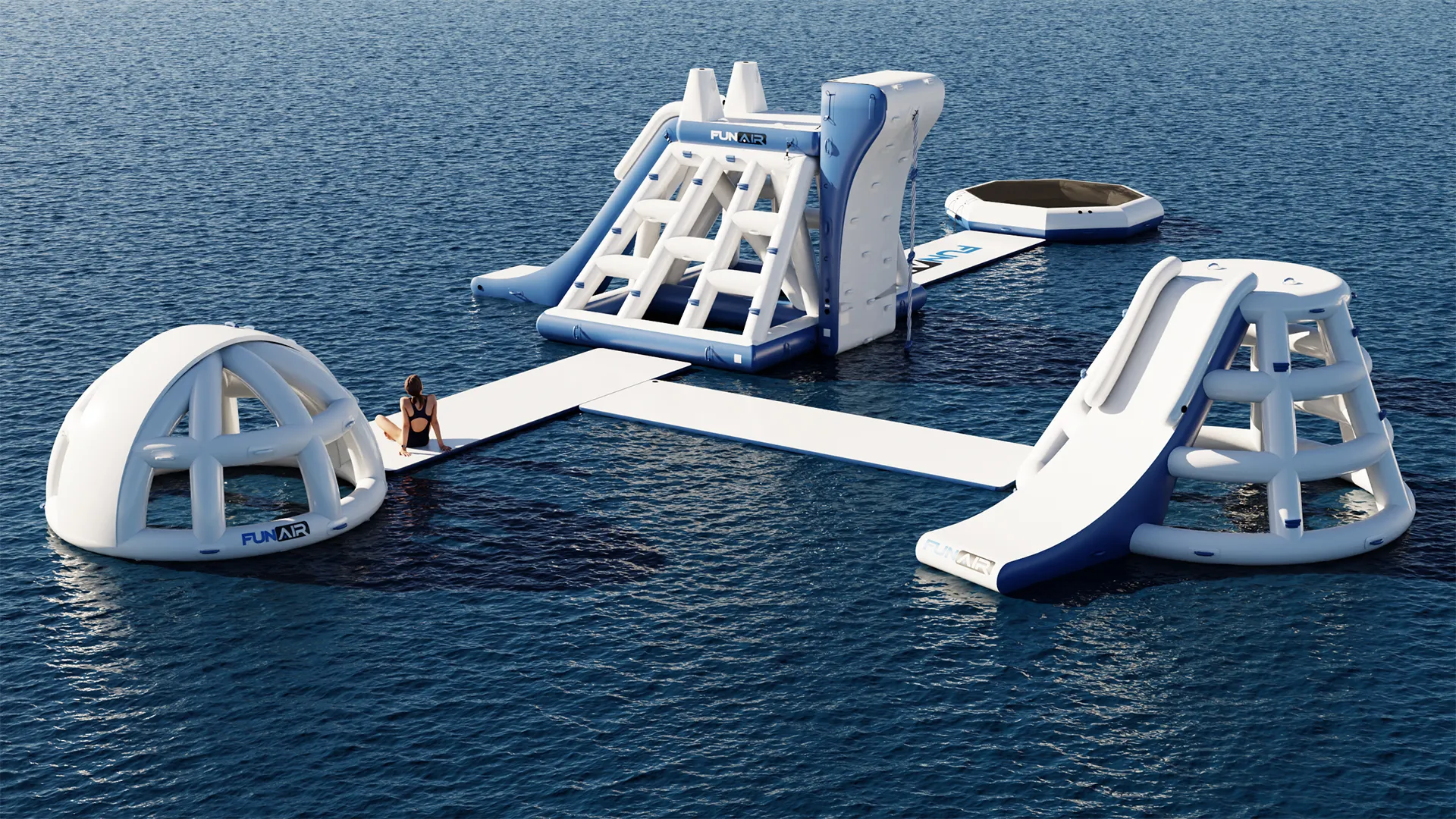 Superyacht Water Parks - FunAir | Superyacht Toys and Yacht Slides