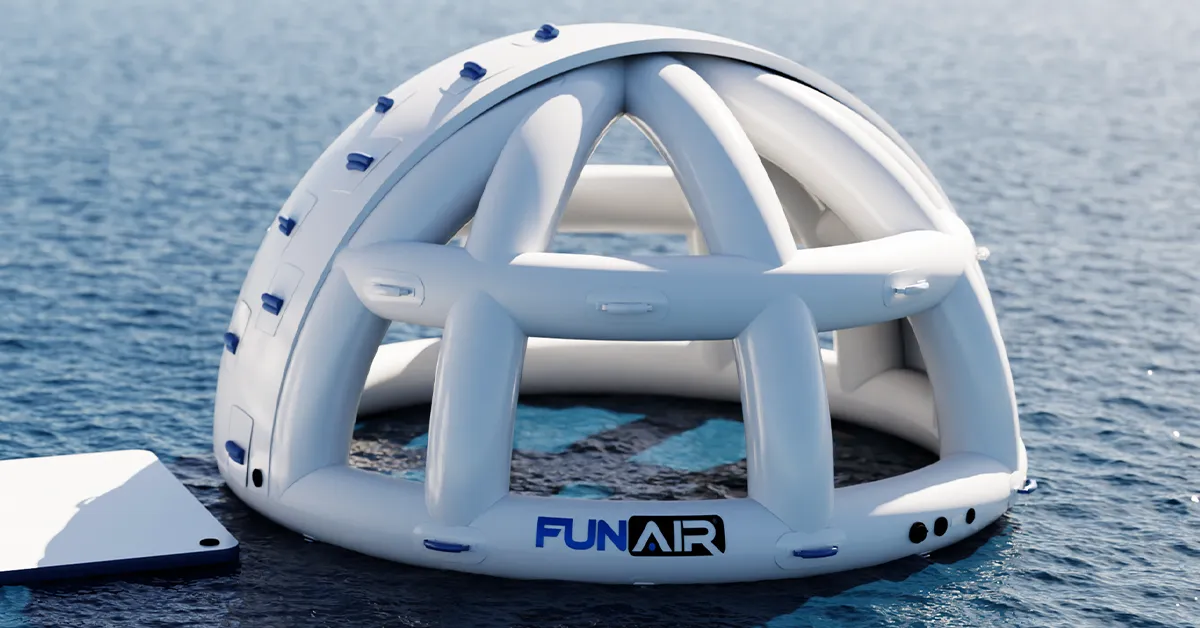 Splash Dome - FunAir | Superyacht Toys and Yacht Slides