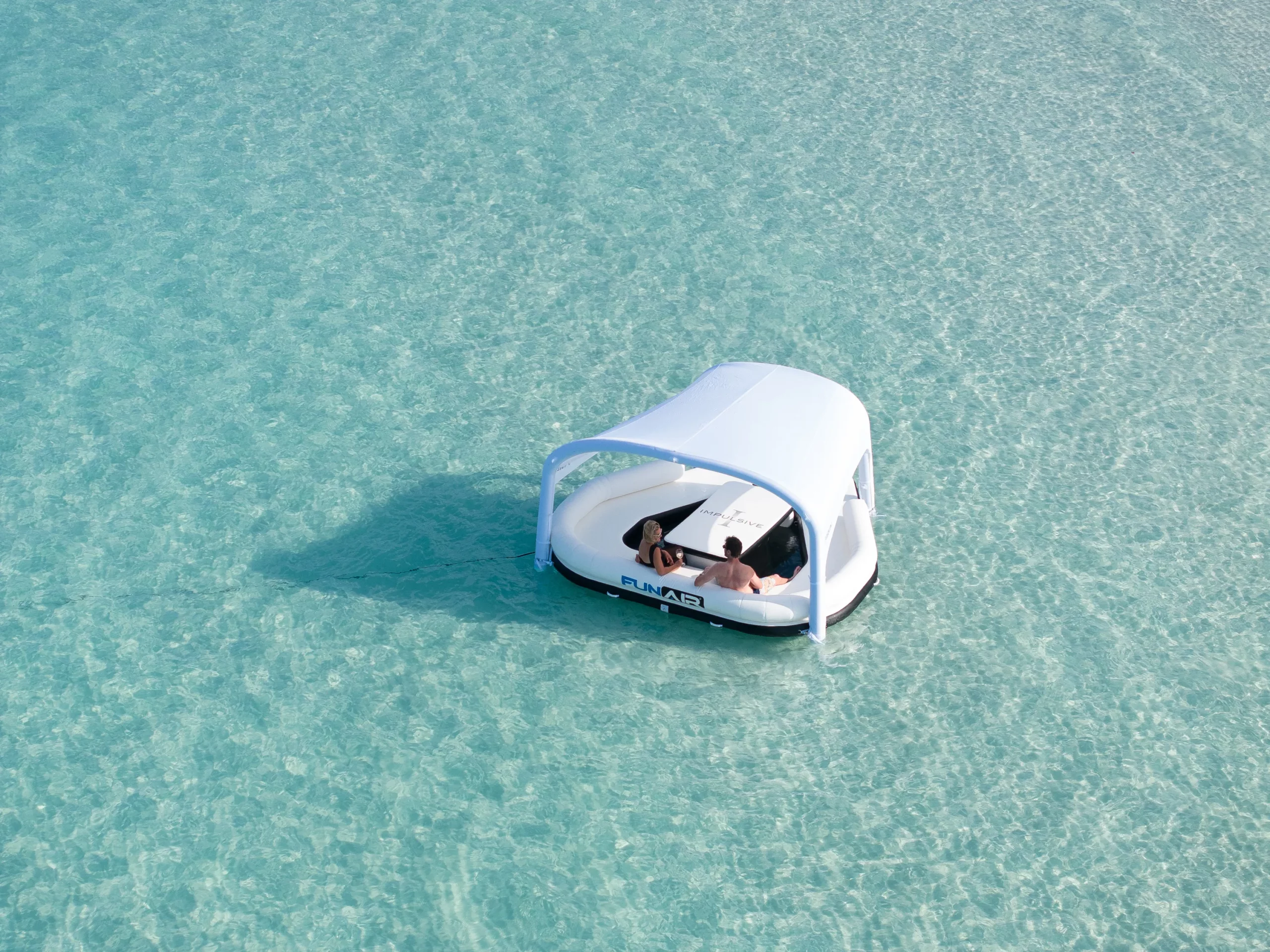 Shaded Oasis - FunAir | Superyacht Toys and Yacht Slides