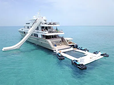 FunSize Beach Club Sea Pool -FunAir Yacht Inflatables
